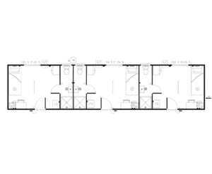 3 Person Staff Accommodation – Aussie Modular Solutions Group